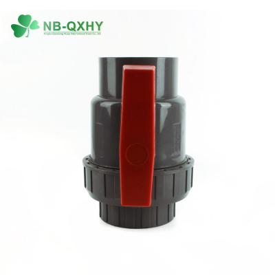 China Waterbehandeling Single Union Valve met handmatige rijstand en glad oppervlak Te koop