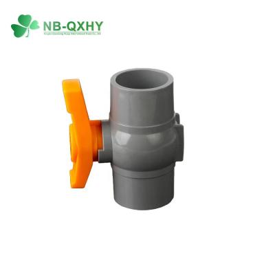 Cina Modalità di guida manuale Vietnam PVC Compact e Valvola a sfera ottagonale per irrigazione agricola in vendita