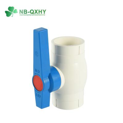 China ANSI-standaard PVC-plastiekbalk met blauw handvat en vaste structuur van leverancier Te koop