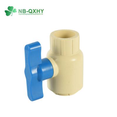 Cina Valvola a sfera unica in PVC CPVC per il rifornimento idrico con funzione di protezione UV e di blocco in vendita
