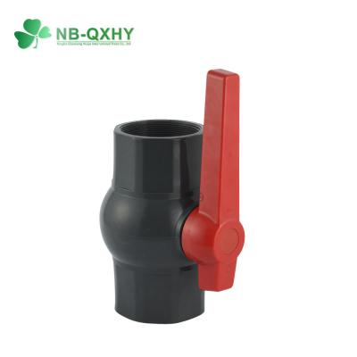 China Formulário de ligação de cola QX válvula de esfera octogonal de PVC para irrigação a pressão normal à venda