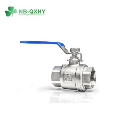China Industriële roestvrij staal QX kogelventil 1 1/2 inch BSPT-standaard voor industriële Te koop