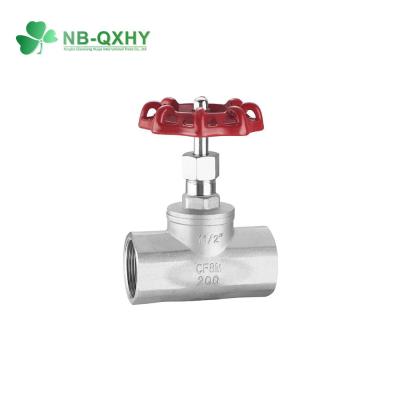 China Uma válvula de esferas Ss de uma peça resistente a altas temperaturas com uma alça Ss ou PVC de todos os tamanhos à venda