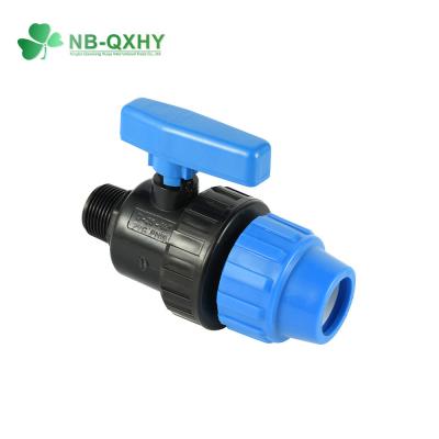 Cina Valvola di irrigazione 100% materiale di plastica Valvola dell'Unione agricola con funzione di spegnimento in vendita