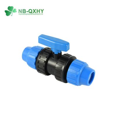 Cina Valvola di irrigazione 100% materiale di plastica Valvola dell'Unione agricola con funzione di spegnimento in vendita