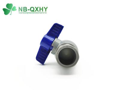 中国 パーソナライゼーション オプション 青いハンドル PVC プラスチックの八角球弁 3/4 インチスレッド 販売のため