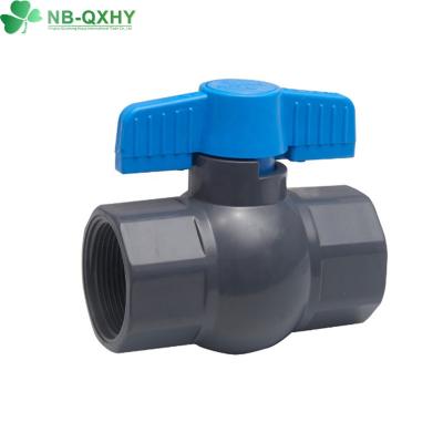 China Midden-Oosten Gratis monster Grijze PVC achthoekige kogel klep 1/2 tot 4 inch lijm verbindingsvorm Te koop