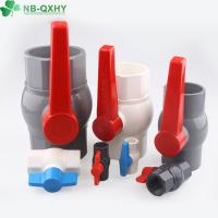 China QX Customized Request Material PVC Plastic Ball Valve 8