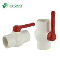 China QX Customized Request Material PVC Plastic Ball Valve 8