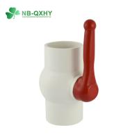 China QX Customized Request Material PVC Plastic Ball Valve 8