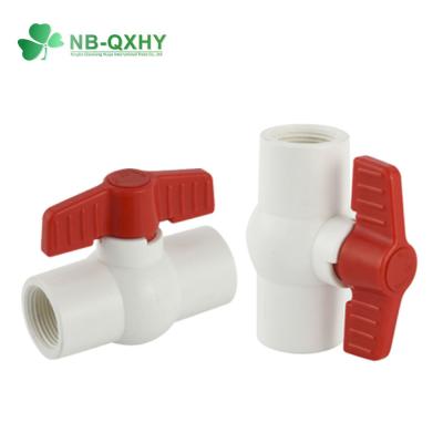 Cina Valvole a sfera UPVC da 1/2
