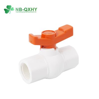 China Conexão de cola PVC UPVC válvula de esfera octogonal 2