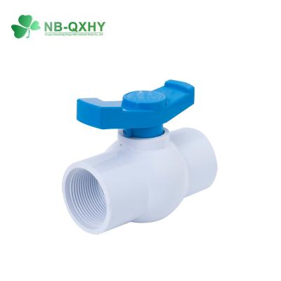 China Conexão de cola PVC UPVC válvula de esfera octogonal 2