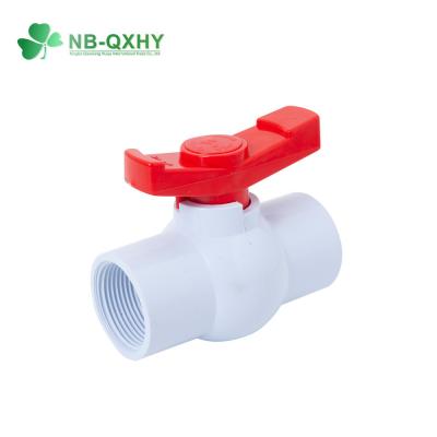 China Conexão de cola PVC UPVC válvula de esfera octogonal 2
