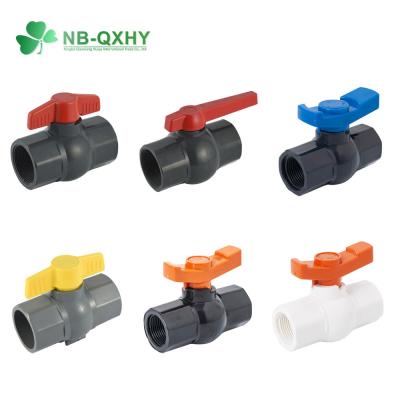 China Conexão de cola PVC UPVC válvula de esfera octogonal 2