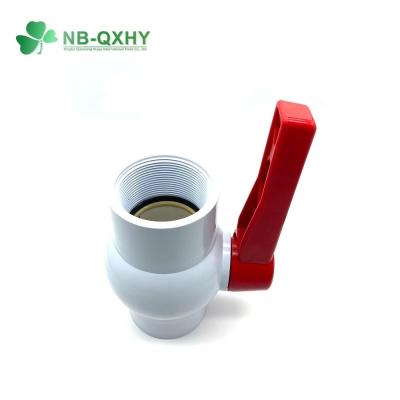 中国 名指圧 PN1.0-32.0MPa UPVCプールバルブ プラスチックソケットボールバルブ 販売のため
