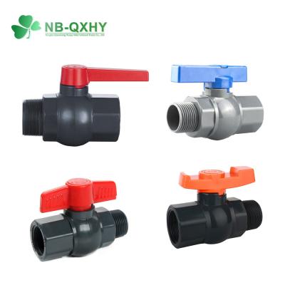 中国 2 片 水 真実 ユニオン ボール バルブ ABS ハンドル と 水制御のための八角形 販売のため