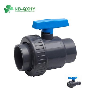 Cina Funzione della valvola a scarico Valvola a sfera in plastica in PVC per irrigazione in vendita