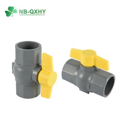 Cina Valvola a sfera di presa UPVC EPDM O-Ring nel sud-est asiatico DIN Standard Straight Through Type in vendita