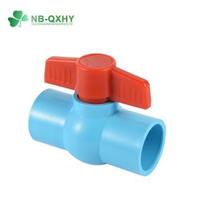 Cina Valvola a sfera di presa UPVC EPDM O-Ring nel sud-est asiatico DIN Standard Straight Through Type in vendita