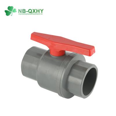 Cina Valvola a sfera di presa UPVC EPDM O-Ring nel sud-est asiatico DIN Standard Straight Through Type in vendita