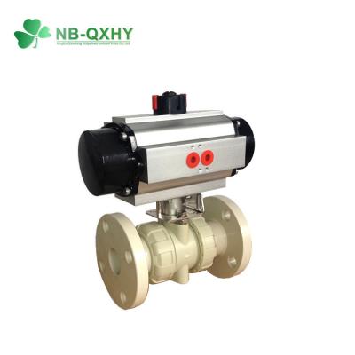 中国 150psi プラスチックのPph True Union ボールバルブ フレンズ型 高温耐性 販売のため