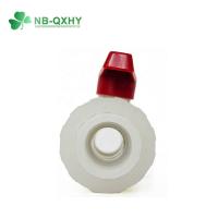 China Glue Connection Form Black Plastic PVDF True Union Ball Valve for Socket/Threaded Type for sale
