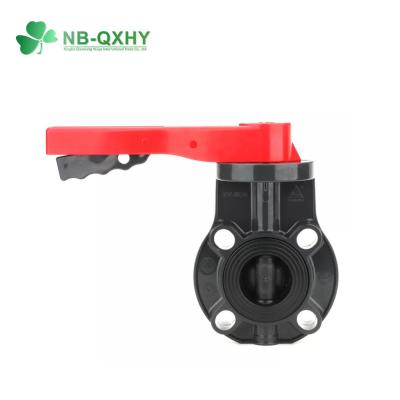 Cina Modalità di guida manuale NB-QXHY 150psi UPVC PVC Worm Gear Butterfly Valve con O-Ring EPDM in vendita