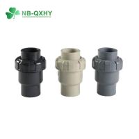 China DDCV Double Lobe Function PPH Single Union Non Return Check Valve for Pipe System for sale