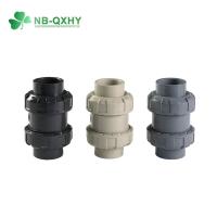 China DDCV Double Lobe Function PPH Single Union Non Return Check Valve for Pipe System for sale