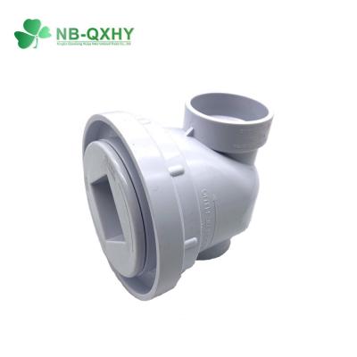 中国 DIN 標準 PVC/UPVC 透明ユニオン 自動回転式スイングチェックバルブ 販売のため