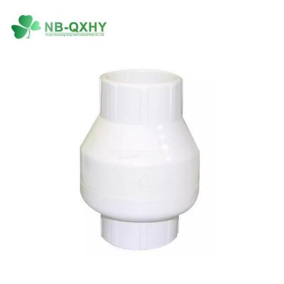 Cina Valvola di controllo per tubi di idraulica in PVC in plastica bianca in vendita