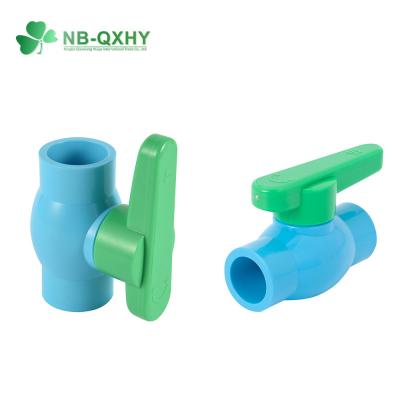 Cina Valvola a sfera compatta in PVC blu per il Vietnam/Thailand Min.Order 1 pezzo in vendita