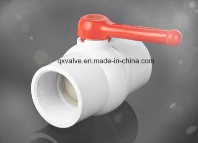 China Anti-UV-Vorteil CPVC-Material Warmwasserkugelventil und langlebig zu verkaufen