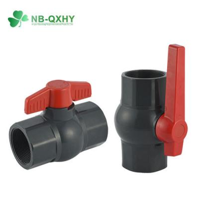 China Wassermedien Algerisches PVC-Kunststoffkugelventil mit hoher Dicke und Buttweld-Design zu verkaufen