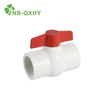 China Blow-Down Valve Functie Op maat gemaakte PVC-plastiekbalklep met stopcontact of draadpunten Te koop