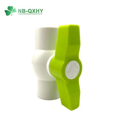 China Blow-Down Valve Functie Op maat gemaakte PVC-plastiekbalklep met stopcontact of draadpunten Te koop