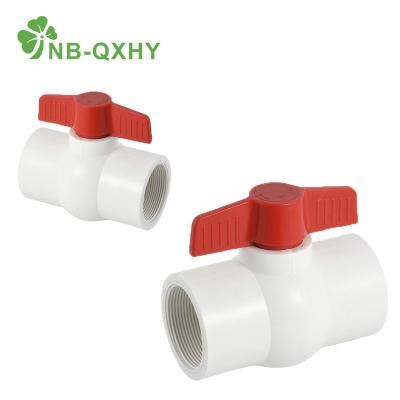 China Blow-Down Valve Functie Op maat gemaakte PVC-plastiekbalklep met stopcontact of draadpunten Te koop