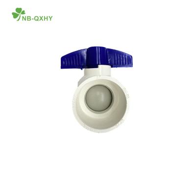 China Blow-Down Valve Functie Op maat gemaakte PVC-plastiekbalklep met stopcontact of draadpunten Te koop