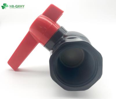 Cina PVC Valvola a sfera ottagonale per irrigazione 1/2 prime prime a 4 prime prime PVC Materiale in vendita