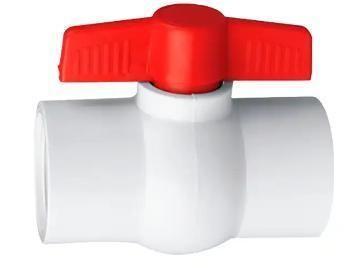 Cina 1/2 rdquor -4 rdquor Valvola a sfera in PVC a pressione nominale Pn16 e bassa temperatura in vendita
