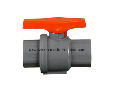 Cina Tipo di canale diretto Utilizzazione industriale Maniglia ABS PVC Plastica 2PCS Valvola a sfera in vendita