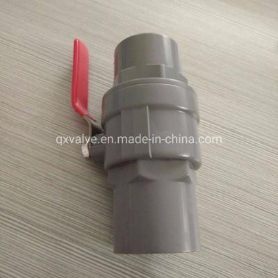 Cina QX11 Plastic PVC 2PCS Valve a sfera con maniglia in acciaio inossidabile entro il vostro budget e le esigenze in vendita