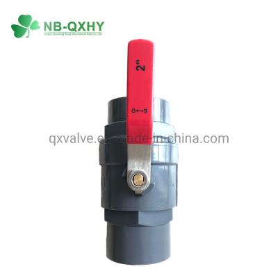 Cina 2 pollici di plastica di acciaio inossidabile Maniglia 2 PCS PVC Valvola a sfera facile Aprire e chiudere molto in vendita