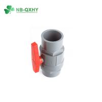 China Straight Through Type Ball Valve for Irrigation System Flexible Structure Design for sale
