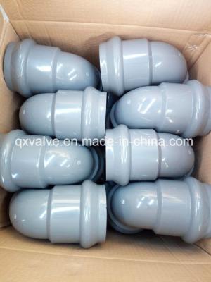 Cina CPVC gomma con anello di gomma 22,5° 45° 90° Dimensioni complete da 1/2