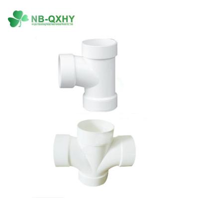 Cina Parte superiore del raccordo per tubi UPVC bianco per tutte le dimensioni, design stampato ad iniezione in vendita
