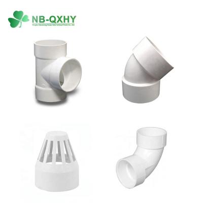 Cina Fitture DWV in PVC di tutte le dimensioni uguali a ASTM D2665 in vendita