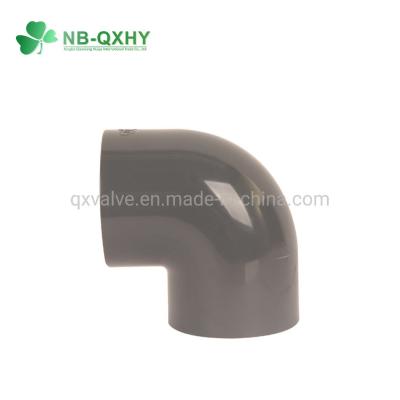 Cina Sch80 UPVC 45deg gomito Pn16 per approvvigionamento idrico Dimensione da 1/2 