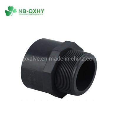 Cina ASTM Standard Sch80 UPVC Male Thread Adapter Pn16 per campioni industriali US 3/piece in vendita